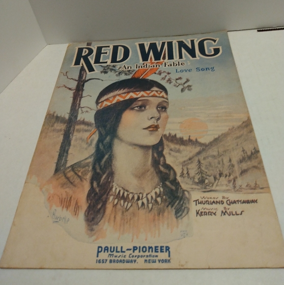 Other | Vtg Sheet Music Red Wing | Poshmark